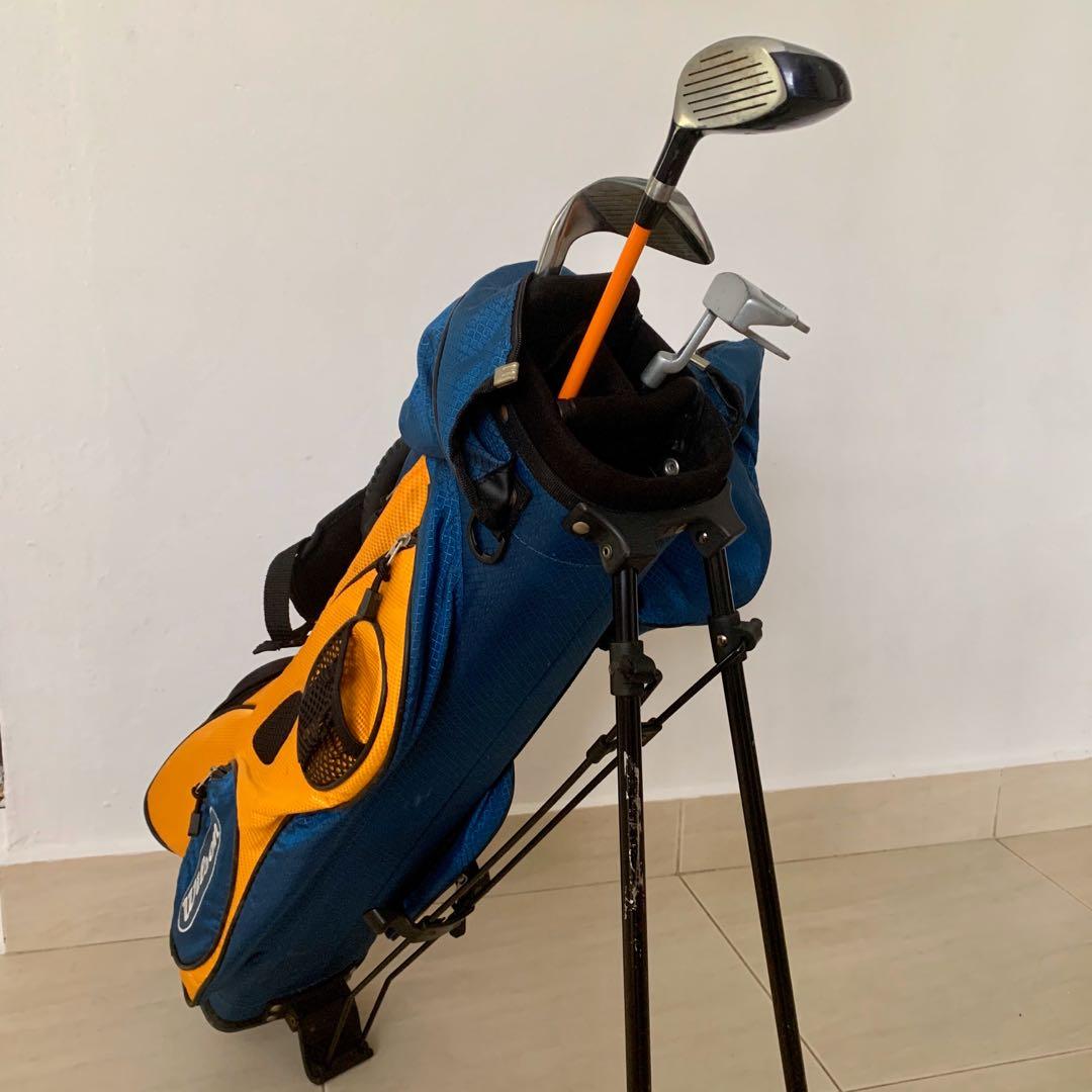 WILSON Junior Golf Set (Ultralight), Sports Equipment, Sports & Games ...