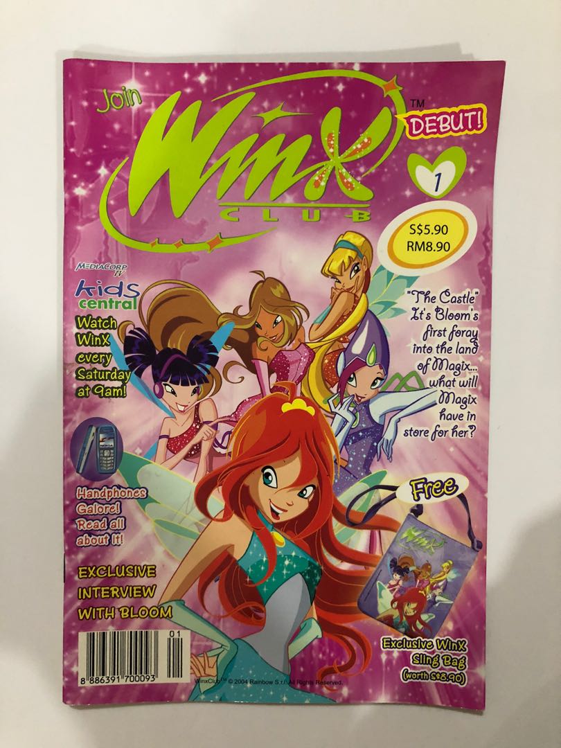Winx Club Comic, Books & Stationery, Comics & Manga on Carousell