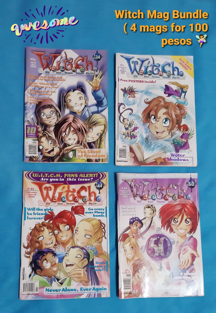 WITCH Magazine Bundle Promo‼, Hobbies & Toys, Books & Magazines ...