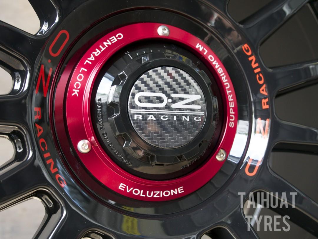 18" OZ Racing Super Evoluzione 5x112 oz rims superturismo Evoluzione ...