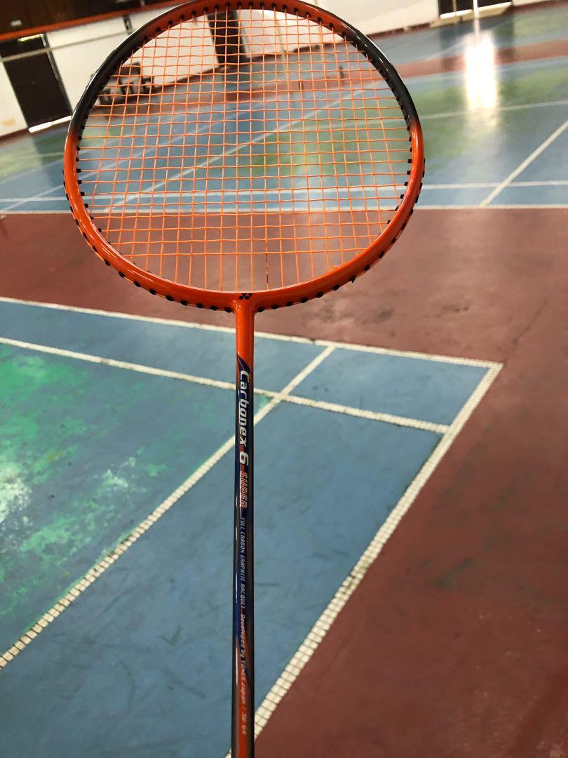 Badminton Racket Yonex Carbonex, Sports Equipment, Sports & Games, Racket & Ball Sports on Carousell