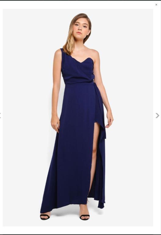 BNWT ASYMMETRICAL MAXI DRESS PREEN AND PROPER IN MAROON , Women's ...