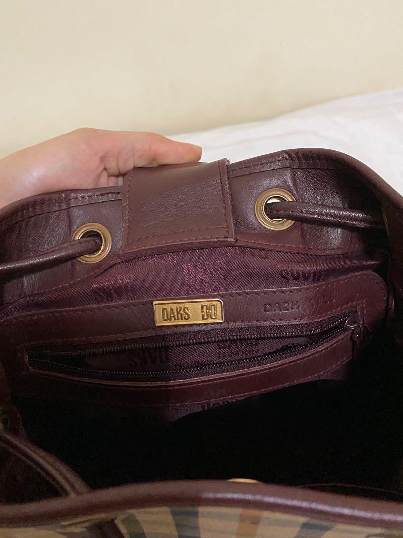 DAKS ORIGINAL BUCKET TYPE, Luxury, Bags & Wallets on Carousell