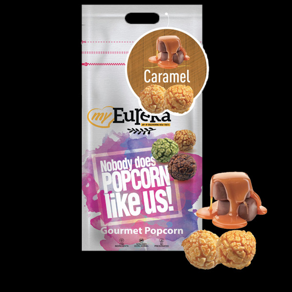 Eureka caramel popcorn 140g, Food & Drinks, Packaged & Instant Food on ...