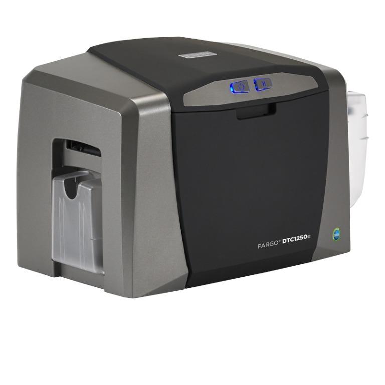 Fargo DTC1250e - Single-sided ID Card Printer, PVC card printer, ID ...