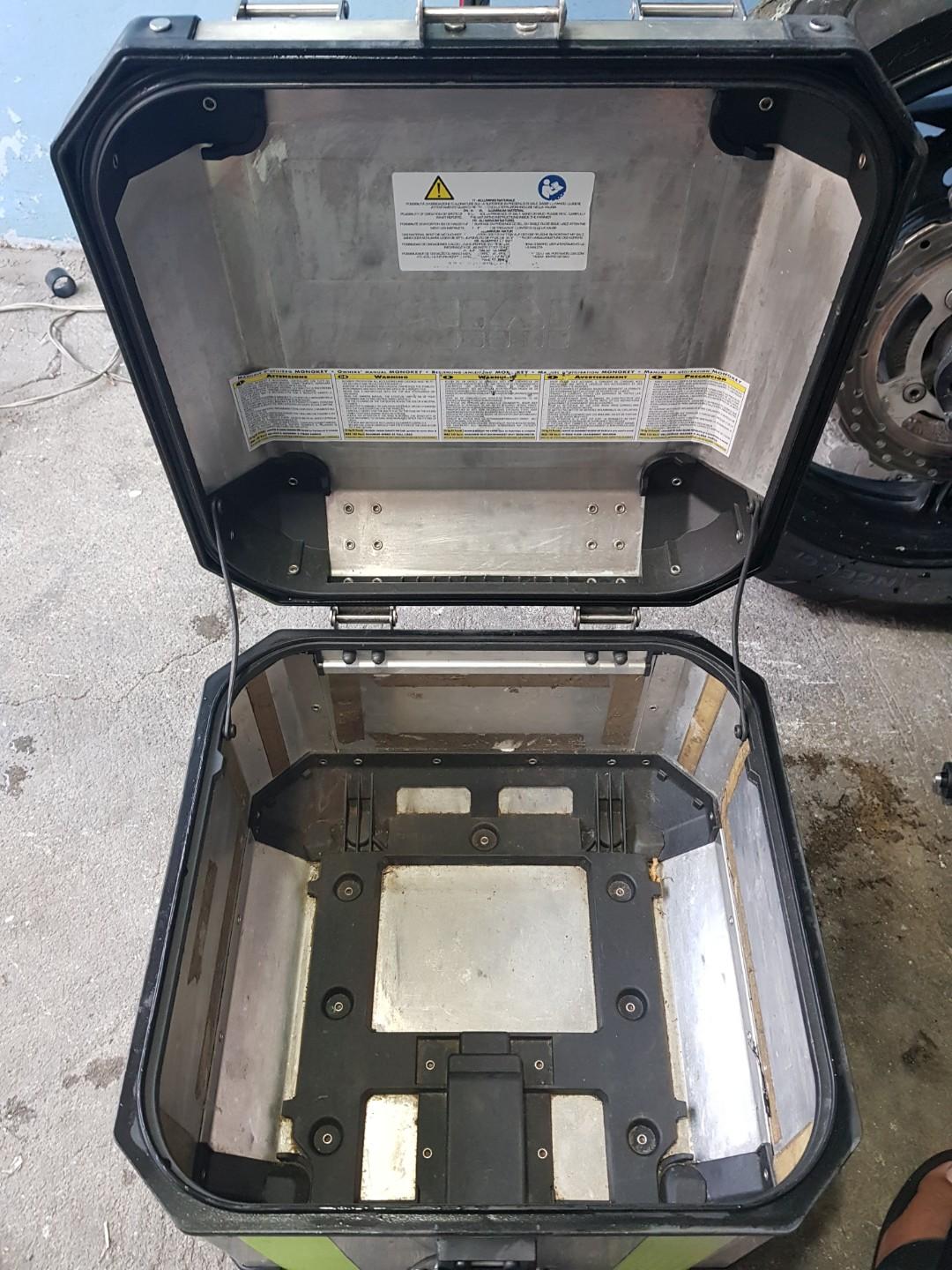 Givi Trekker Outback Alloy Box nmax aerox cbr duke ninja, Motorbikes ...