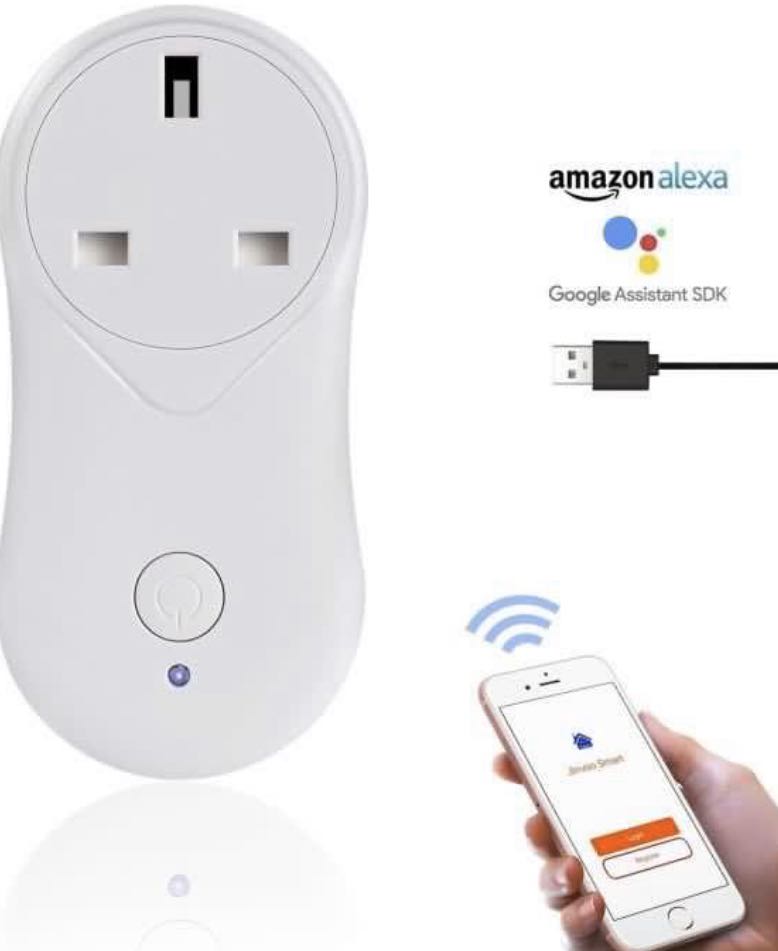 INSTOCK AMAZON Alexa - Smart Wifi Socket - 3 PIN SINGAPORE COMPATIBLE ...