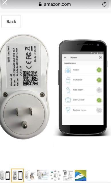 INSTOCK AMAZON Alexa - Smart Wifi Socket - 3 PIN SINGAPORE COMPATIBLE ...