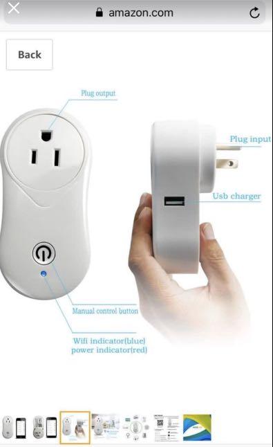 INSTOCK AMAZON Alexa - Smart Wifi Socket - 3 PIN SINGAPORE COMPATIBLE ...