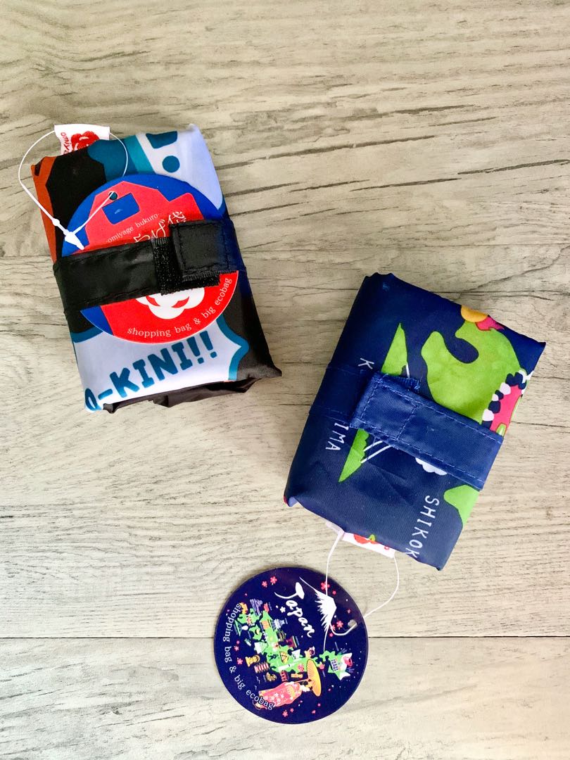 Japan Souvenir Foldable Eco Bag, Women's Fashion, Bags & Wallets ...