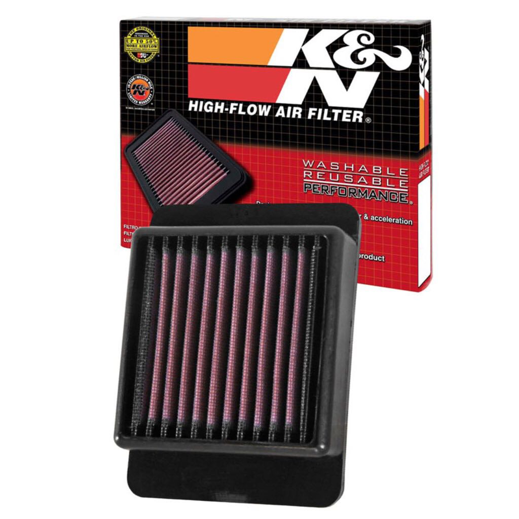 Yamaha R3 / MT03 K&N Hi-Flow Air Filter, Motorcycles, Motorcycle ...
