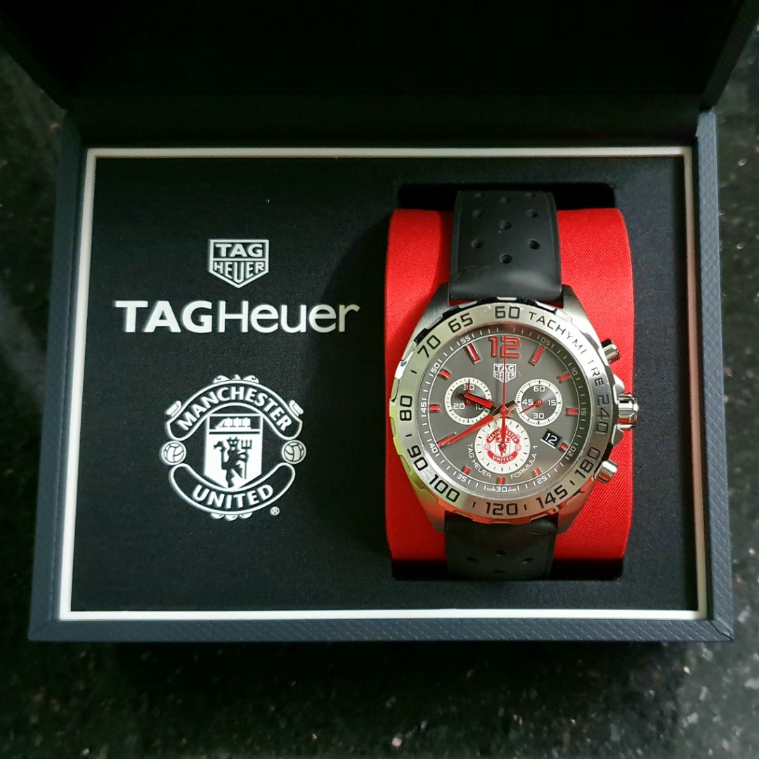 Manchester United Special Edition Formula 1, Luxury, Watches on Carousell