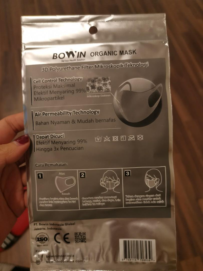 Mask against virus 1 pc washable - 3D Polyurethane with Japan ...