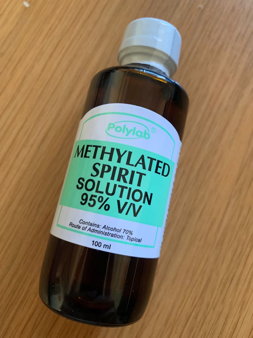 Methylated Spirit Solution a.k.a Alcohol (Antiseptic / Disinfectant ...