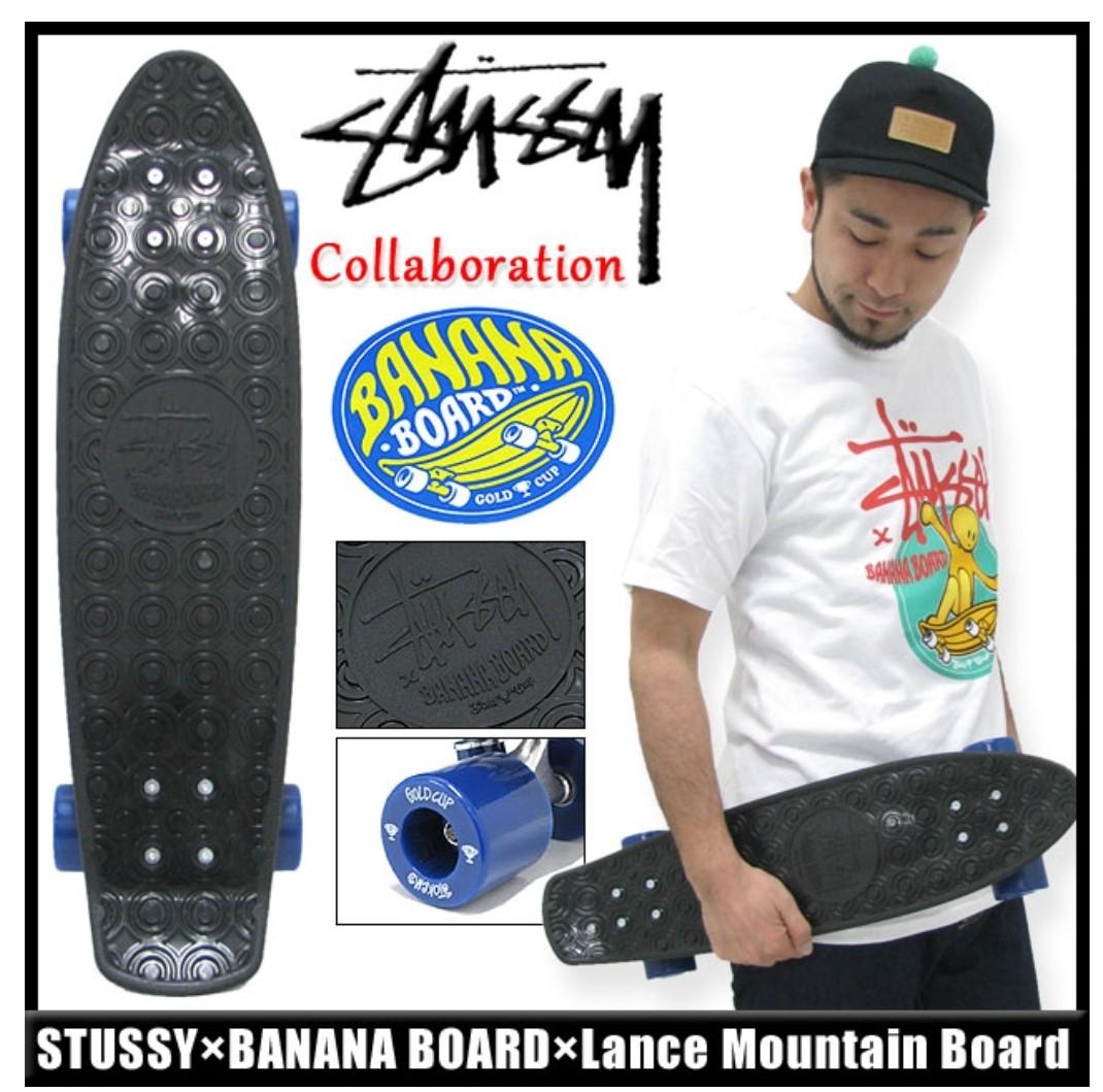 New STUSSY Limited Edition GOLD CUP Banana Board / Penny board ...