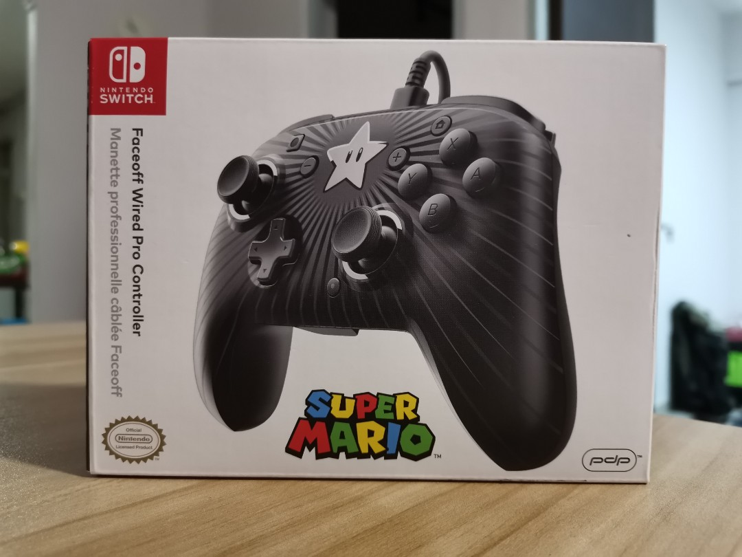 Nintendo Switch Faceoff Wired Pro Controller, Video Gaming, Video Game ...