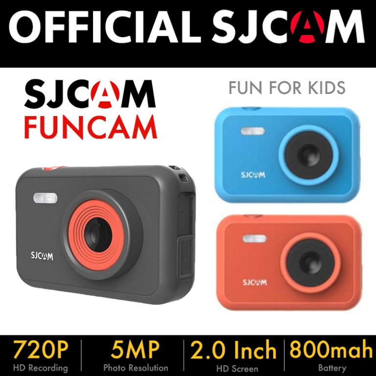 Official SJCAM FunCam Camera for Kids, Hobbies & Toys, Toys & Games on ...