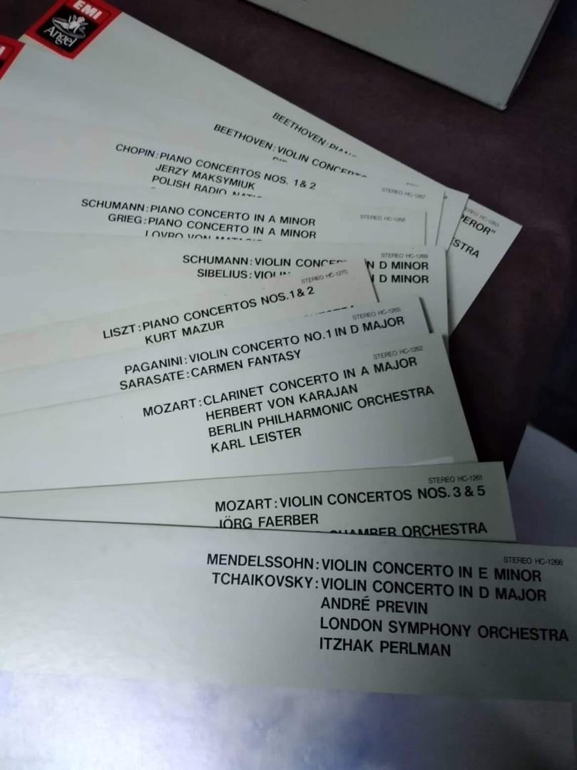 Plaka Box Set. Collection of Famous Classical Works., Hobbies & Toys ...