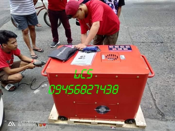 POWERMAN USA 6.5kva / 5.2kw Silent Diesel Generator Set - 100% Copper ...