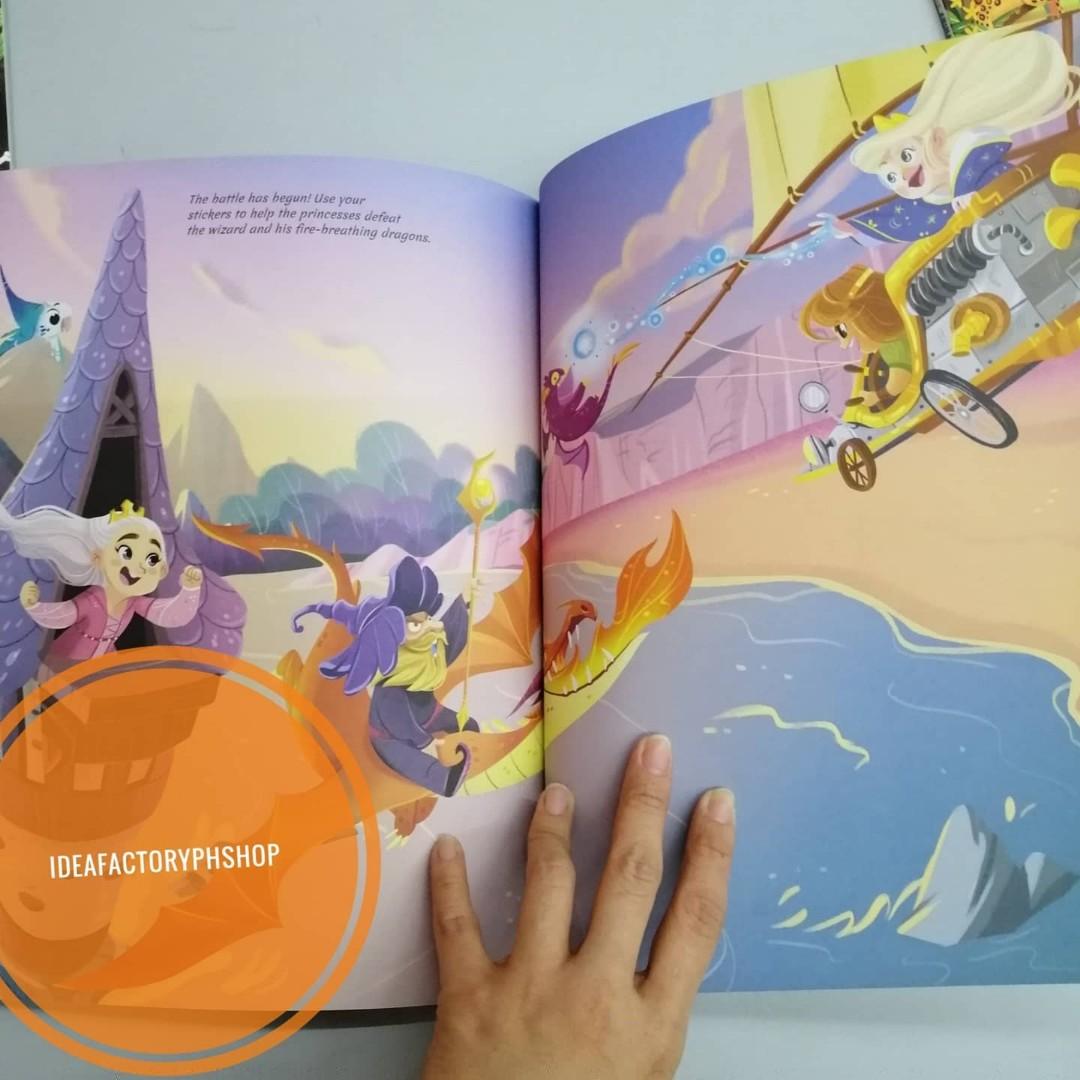 Rebel Princesses Sticker Book Puzzle Book Activity Book, Hobbies & Toys ...