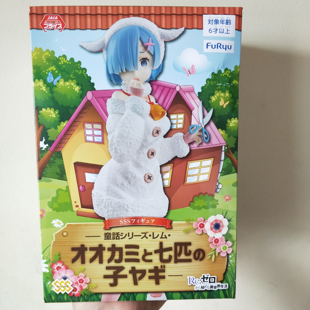 [Sale] Re:Zero Rem Sheep Figure Toreba, Hobbies & Toys, Toys & Games on ...