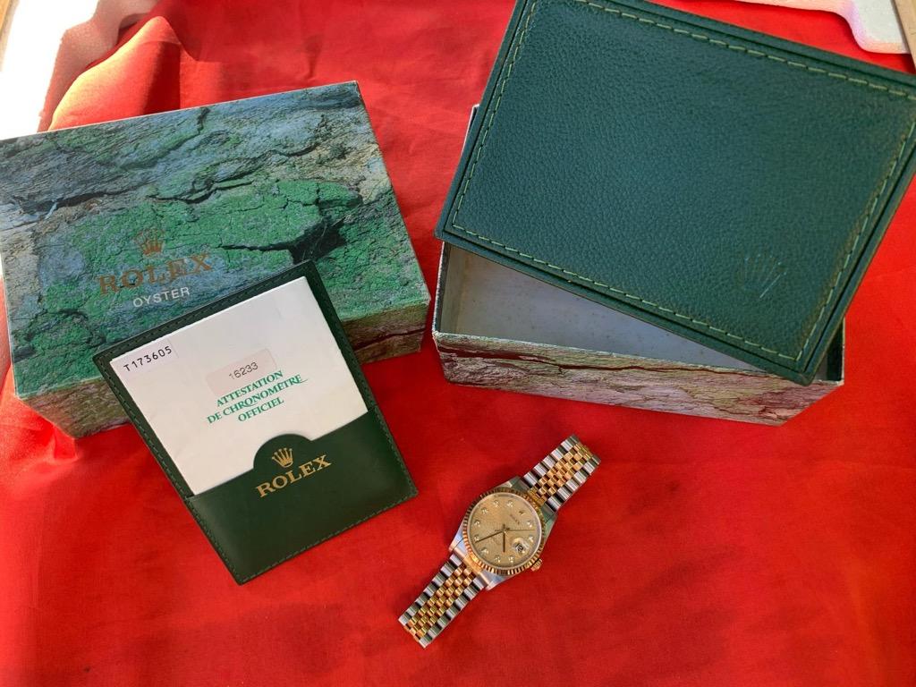 Rolex Datejust Mens RARE Computer Face, Luxury, Watches on Carousell