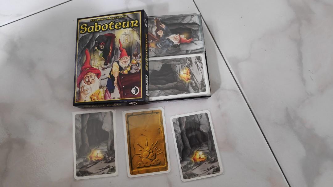 Saboteur Card Game, Hobbies & Toys, Toys & Games on Carousell