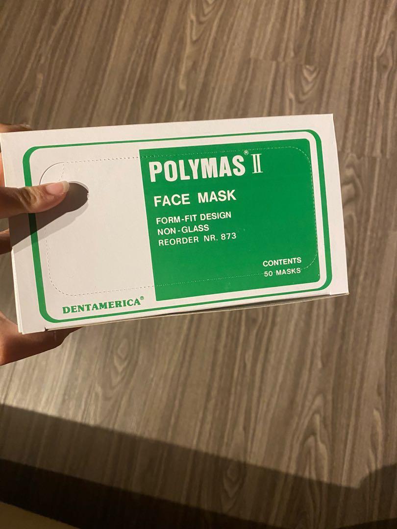 Taiwan brand polymas mask, Health & Nutrition, Face Masks & Face ...