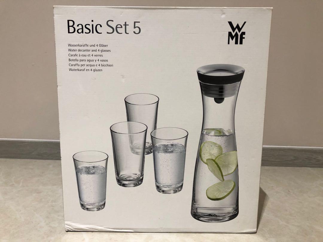 WMF water decanter and cup, Furniture & Home Living, Kitchenware ...