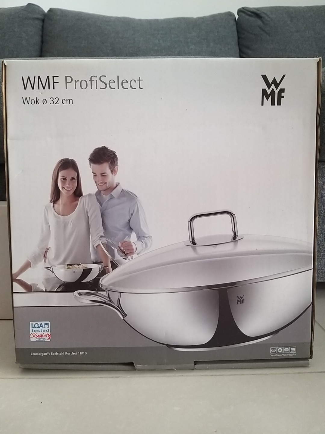 WMF Wok, Furniture & Home Living, Kitchenware & Tableware, Cookware ...