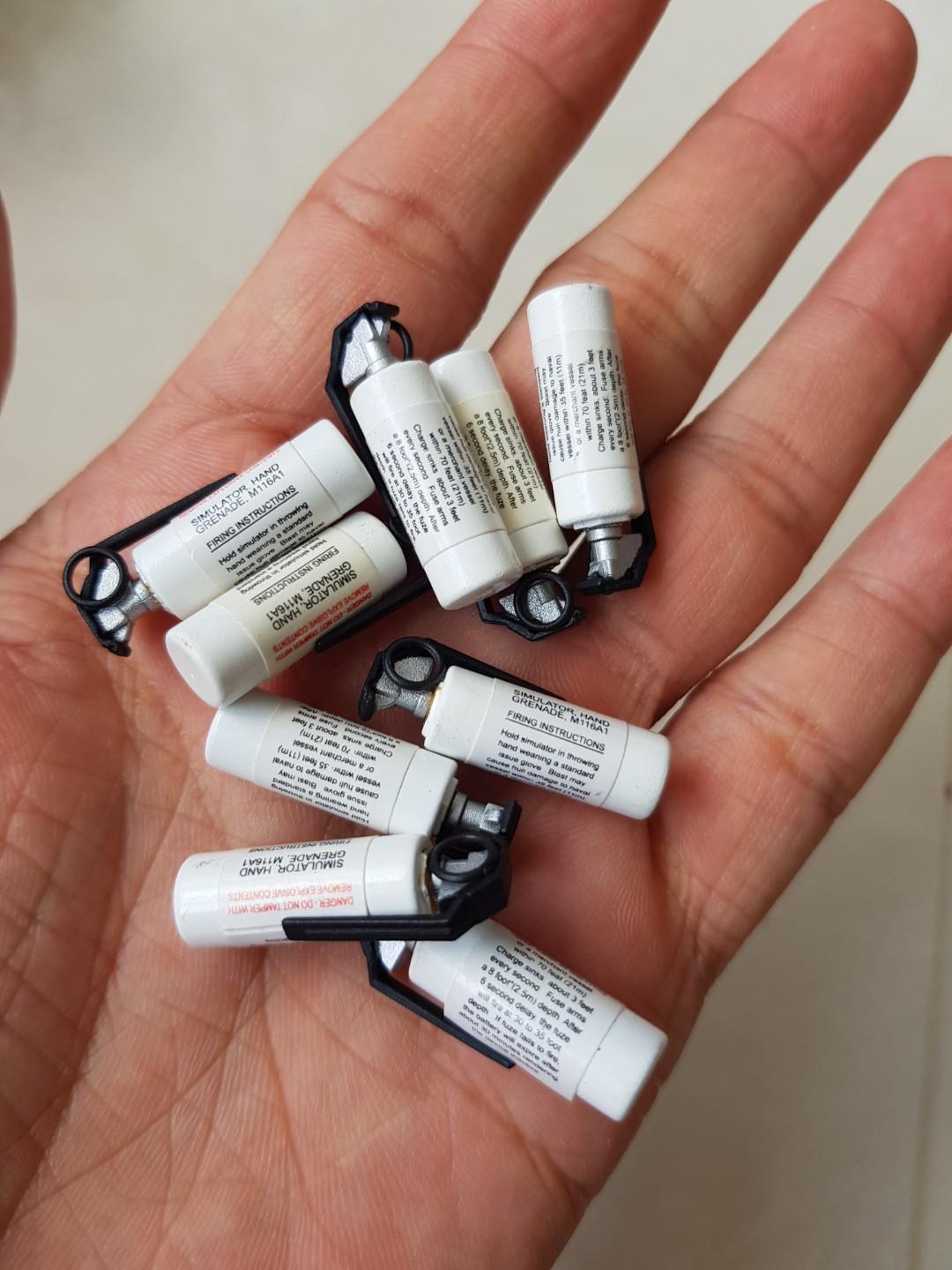 1/6 scale hot toys simulator hand grenade, Hobbies & Toys, Toys & Games ...