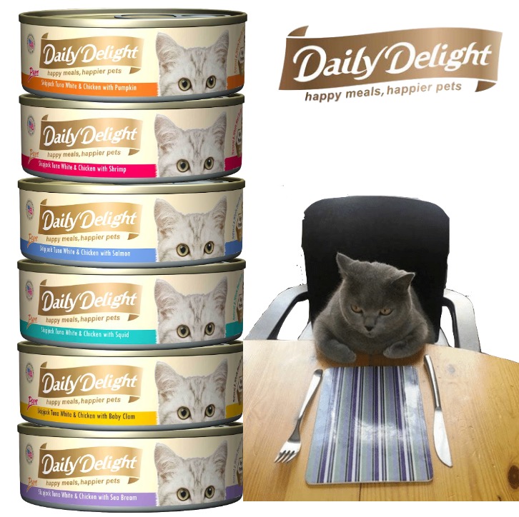 [$33 per carton]Daily Delight Cat Food, Pet Supplies, For Cats, Cat ...