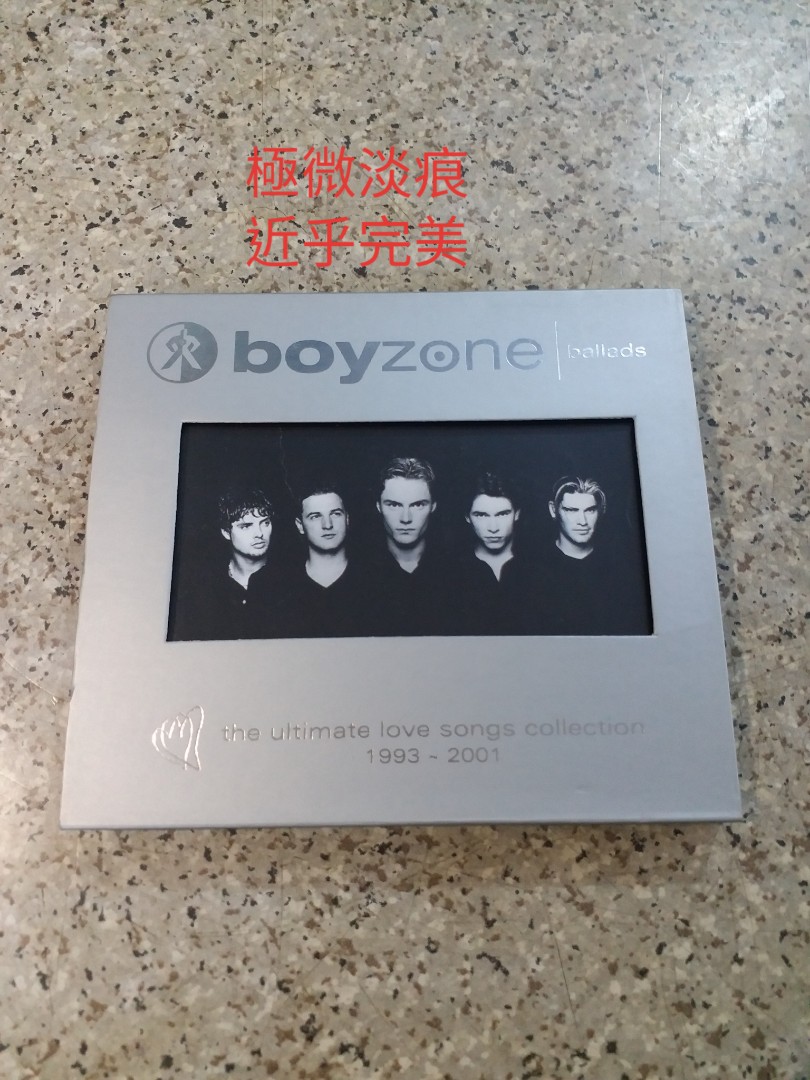 ( CD +VCD ) boyzone - The ultimate love songs collection 1993-2001, 興趣及遊戲, 音樂、樂器 & 配件, 音樂與媒體 ...