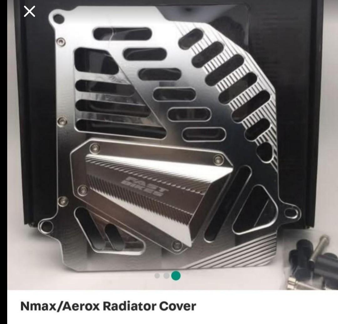 Aerox radiator cover, Motorcycles, Motorcycle Accessories on Carousell