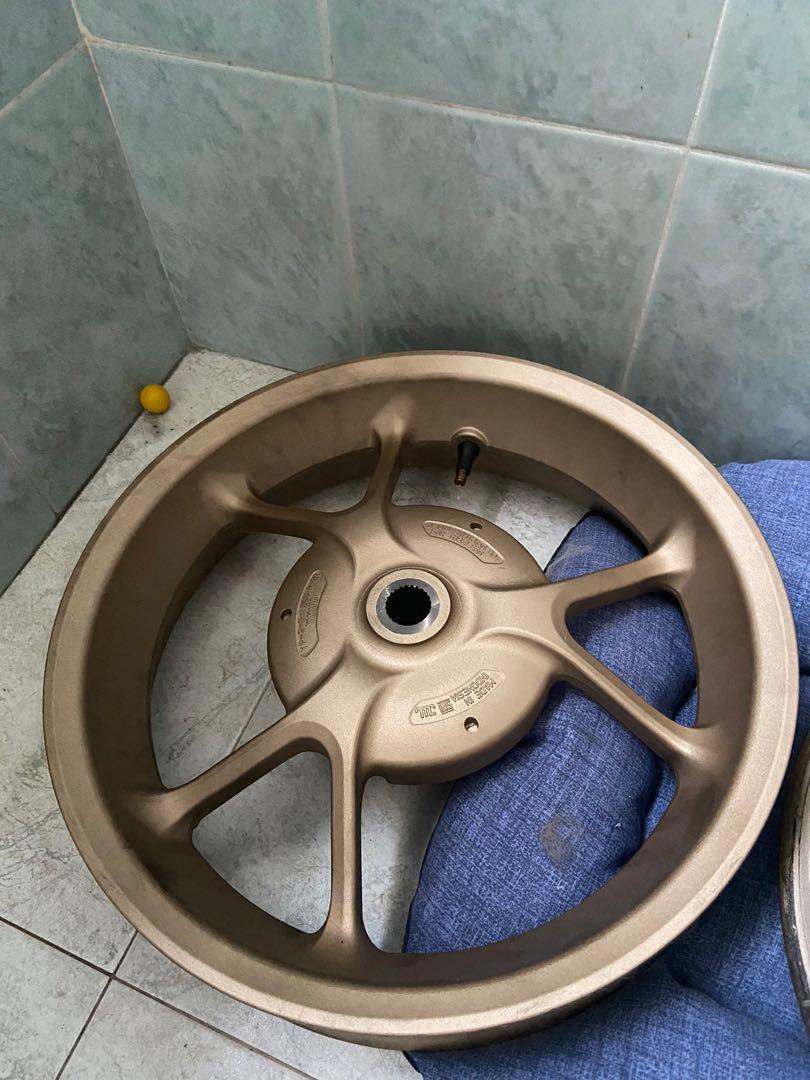 Aerox Rims, Motorcycles, Motorcycle Accessories on Carousell