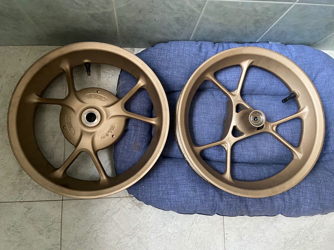 Aerox Rims, Motorcycles, Motorcycle Accessories on Carousell
