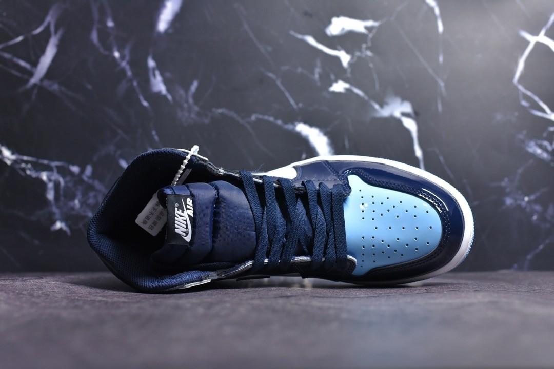 Air Jordan 1 Patent UNC Blue Chill (Men&Women), Men's Fashion, Footwear ...