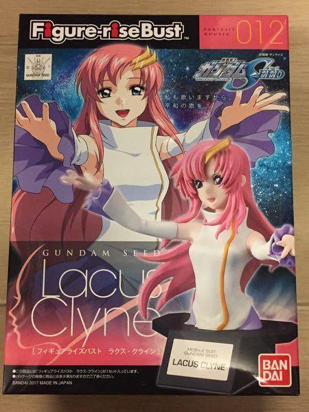 BANDAI GUNDAM SEED FIGURE-RISE BUST O12 Lacus Clyne 拉克絲, 興趣及遊戲, 玩具 & 遊戲 ...