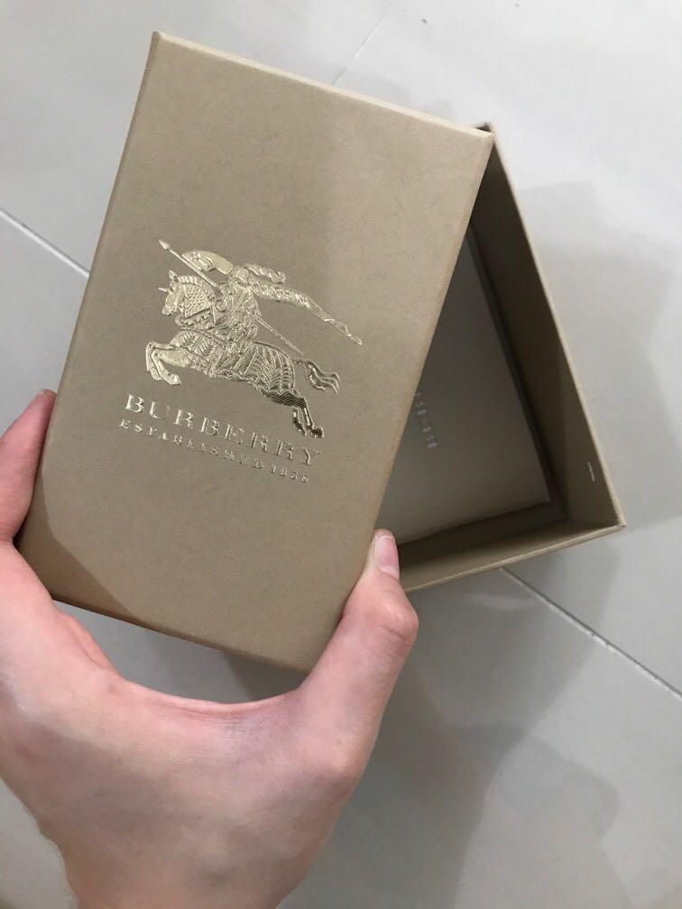 Burberry gift box, Luxury, Accessories on Carousell