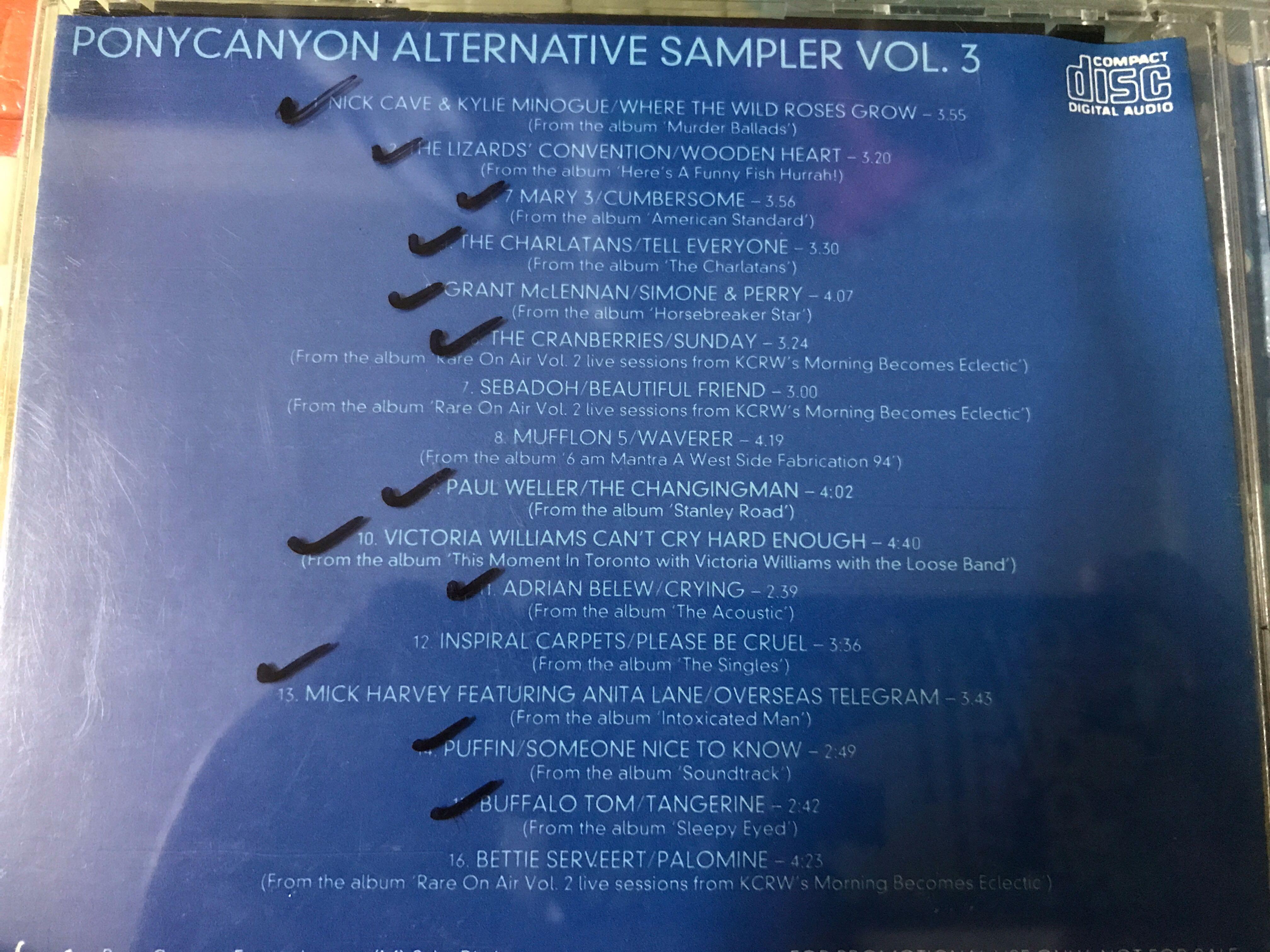 CD sampler, Hobbies & Toys, Music & Media, CDs & DVDs on Carousell
