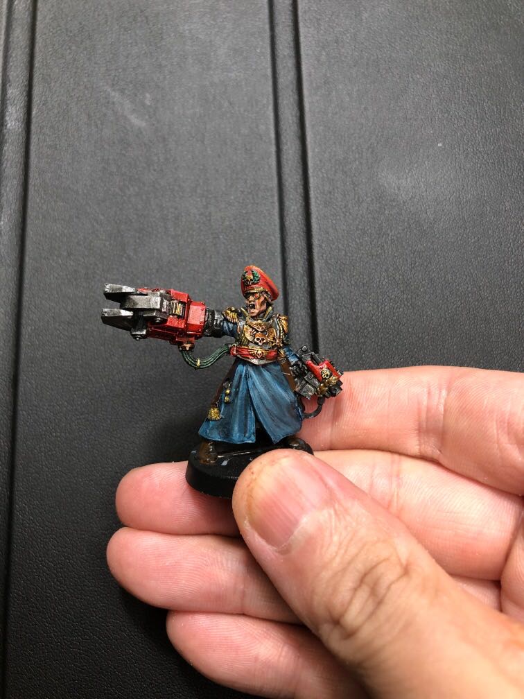 Commissar Yarrick warhammer 40K, Hobbies & Toys, Toys & Games on Carousell