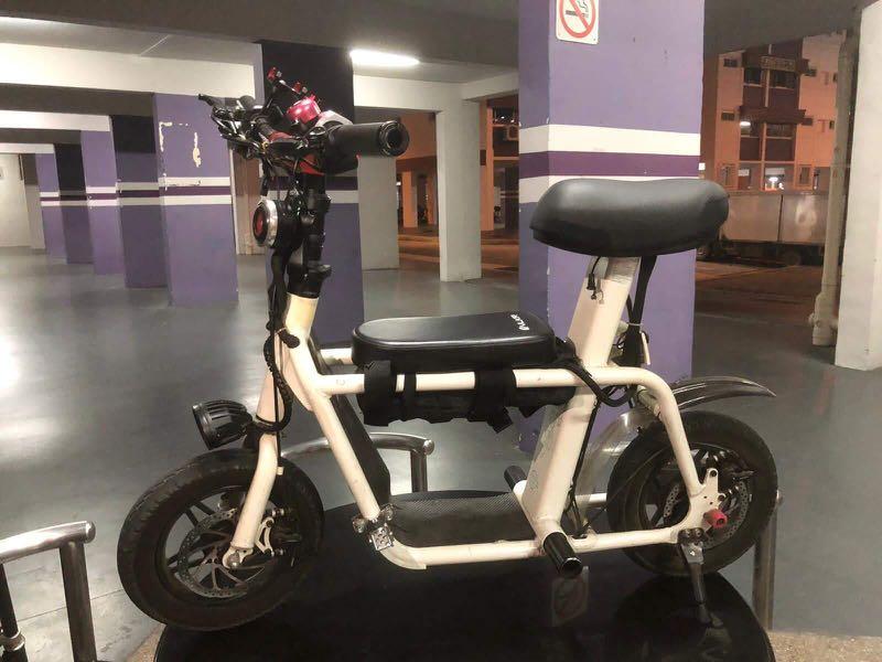 Custom Fiido PEARL WHITE, Sports Equipment, PMDs, E-Scooters & E-Bikes ...