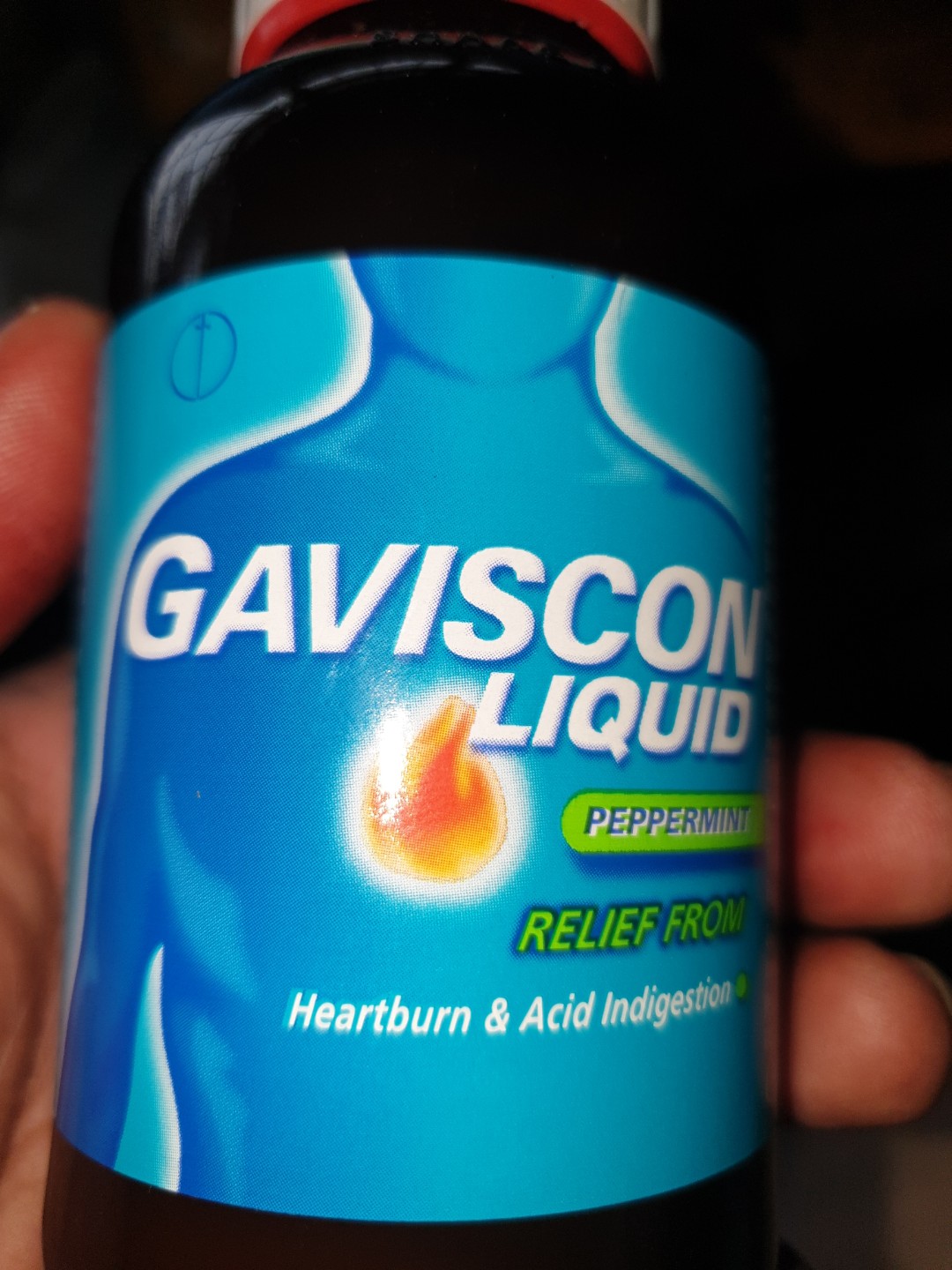 Gaviscon peppermint liquid, Health & Nutrition, Health Supplements ...