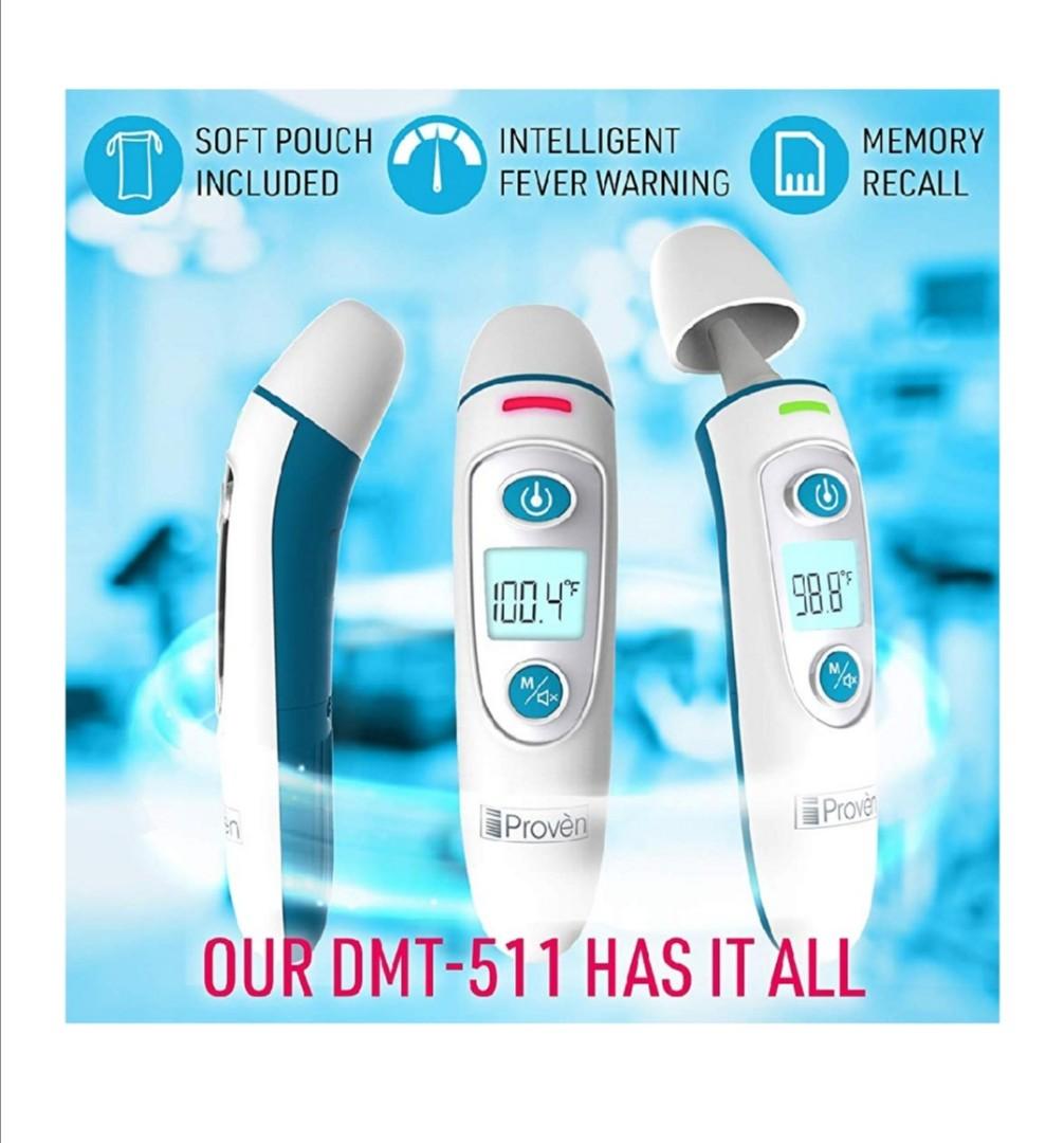 iProven Forehead Thermometer for Kids - Revolutionized 2019 Infrared Technology - Clinical ...