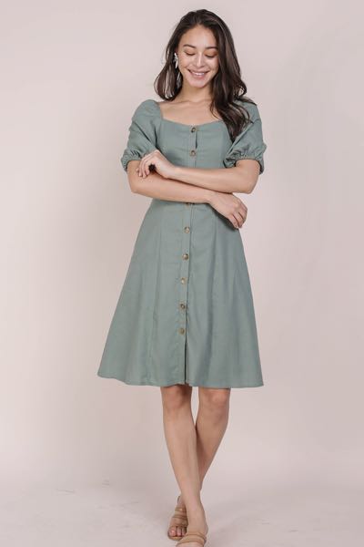 Jade green dress, Women's Fashion, Dresses & Sets, Dresses on Carousell