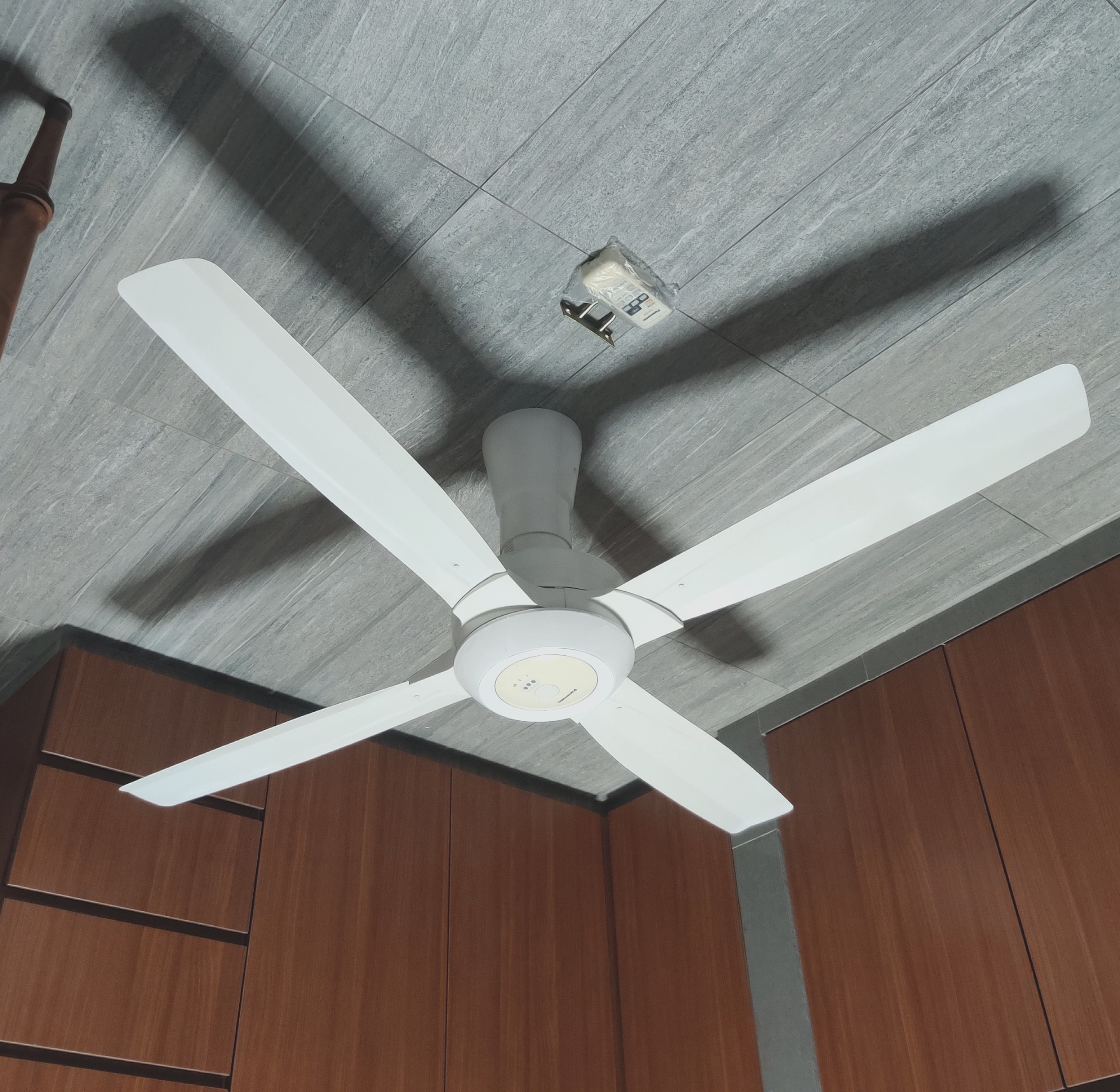 Panasonic Ceiling Fan F-M14C8 with remote, Furniture & Home Living ...