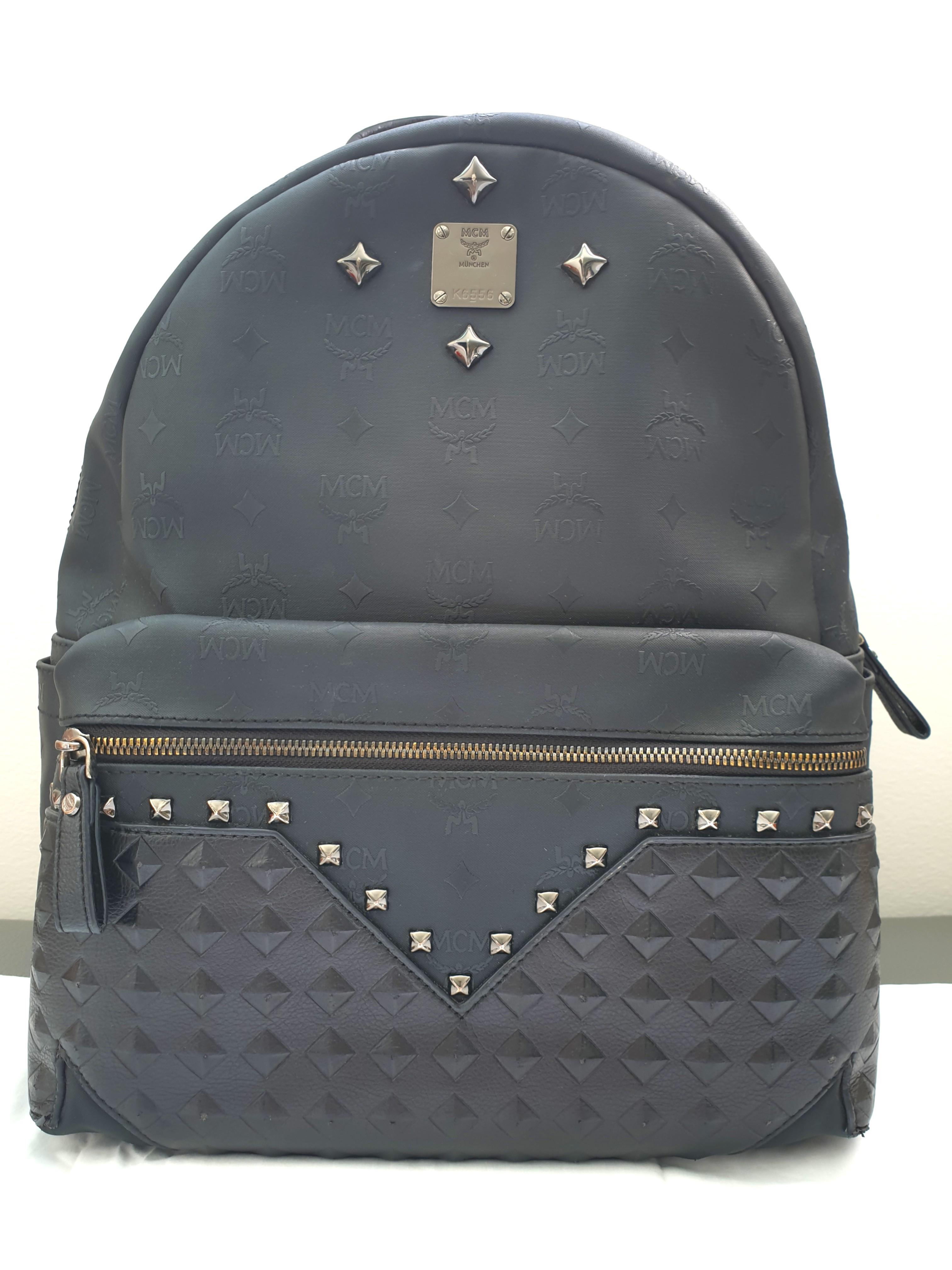 MCM Large Backpack, Luxury, Bags & Wallets on Carousell