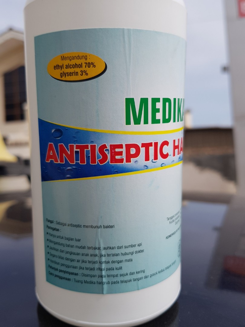 [MEDIKA] ANTISEPTIC HAND SANITIZER / HANDRUB, Beauty & Personal Care ...