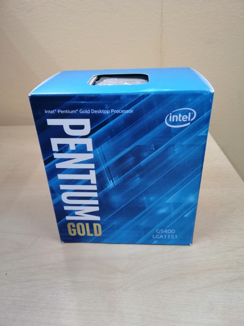 Pentium G5400 CPU, Computers & Tech, Parts & Accessories, Computer Parts on Carousell