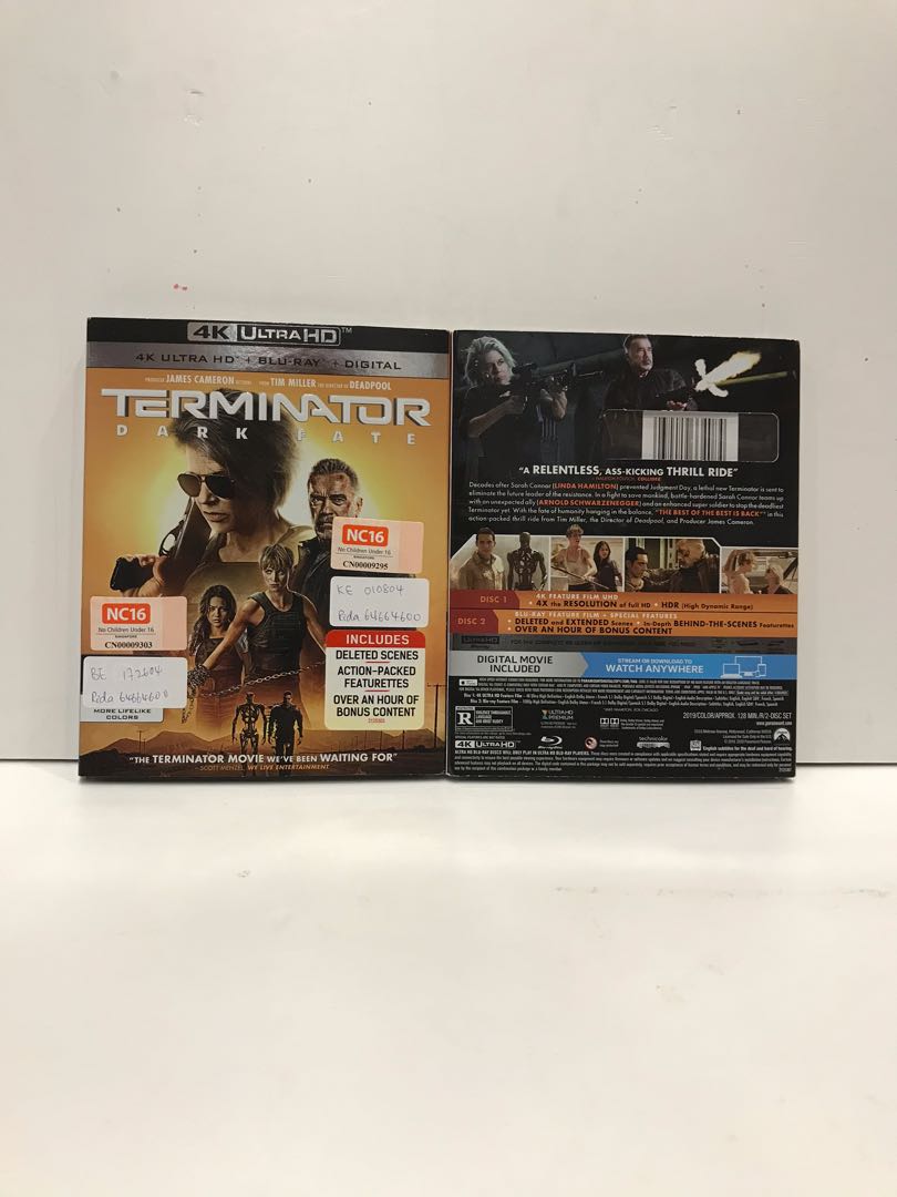 TERMINATOR DARK FATE, TV & Home Appliances, TV & Entertainment, TV ...